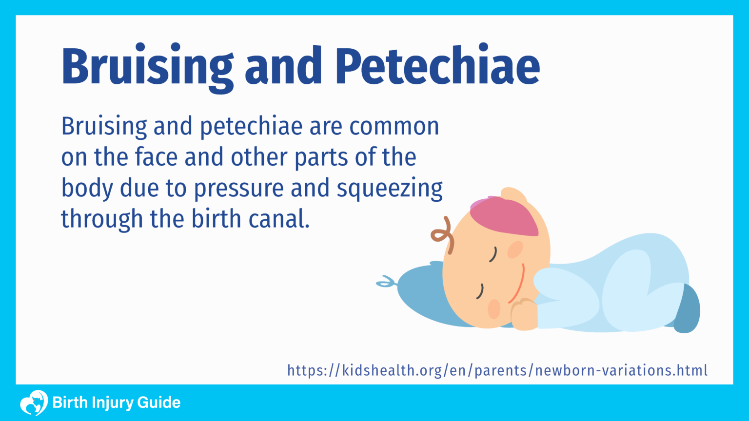 Bruising and Petechiae - Birth Injury Guide